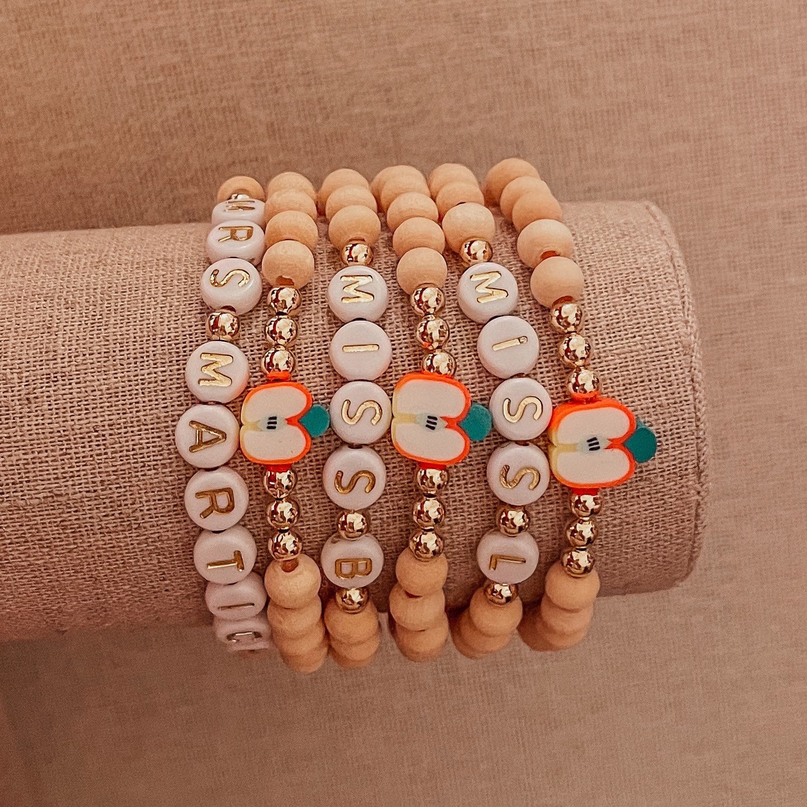 School Teacher Bracelet Teacher Gift Custom Bracelet - Etsy