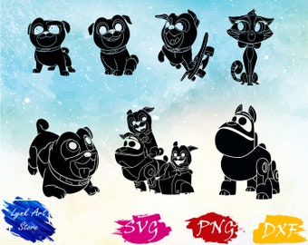 Puppy dog pals svg | Etsy