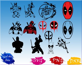 Deadpool vector | Etsy