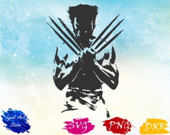 Wolverine svg | Etsy