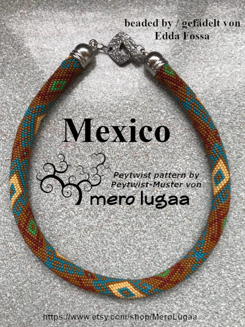 Peyote With a Twist Pattern / Peytwist Pattern / PWAT Pattern/ English ...