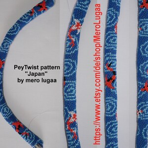 Peyote With a Twist Pattern / Peytwist Pattern / PWAT Pattern / English Pattern / Japan ...