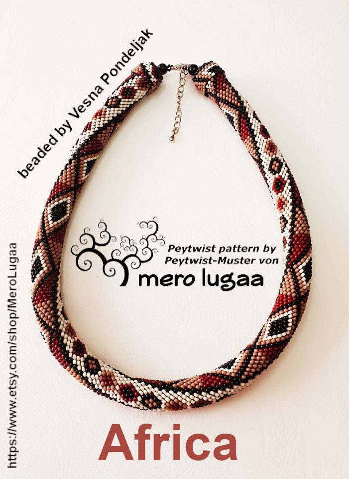 Peyote With a Twist Pattern/ Peytwist Pattern / PWAT Pattern/ English ...