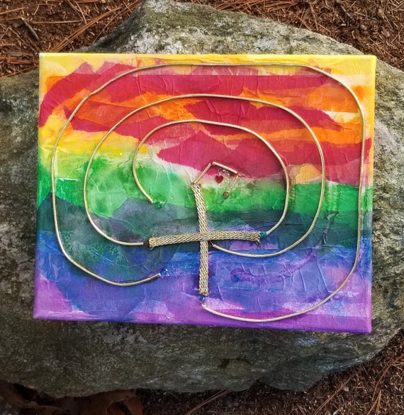 Rainbow Spirit Labyrinth Path | Etsy