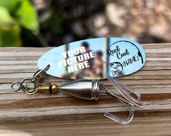 Custom Fish Hook Personalized Fishing Lure, Fish Hook Fishing Lure ...