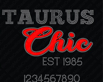 Taurus Rhinestone - Etsy