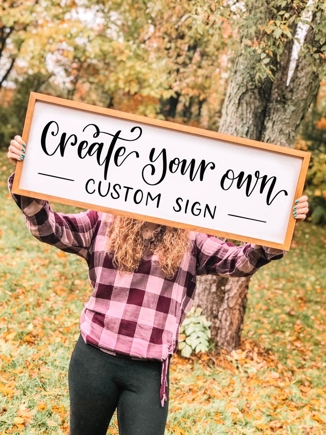 CUSTOM ORDER SIGN - 3D Laser Cut & Engraved Signs - Custom Home Decor ...