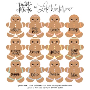 Personalized Gingerbread Block - Wooden Gingerbread Blocks - Custom ...