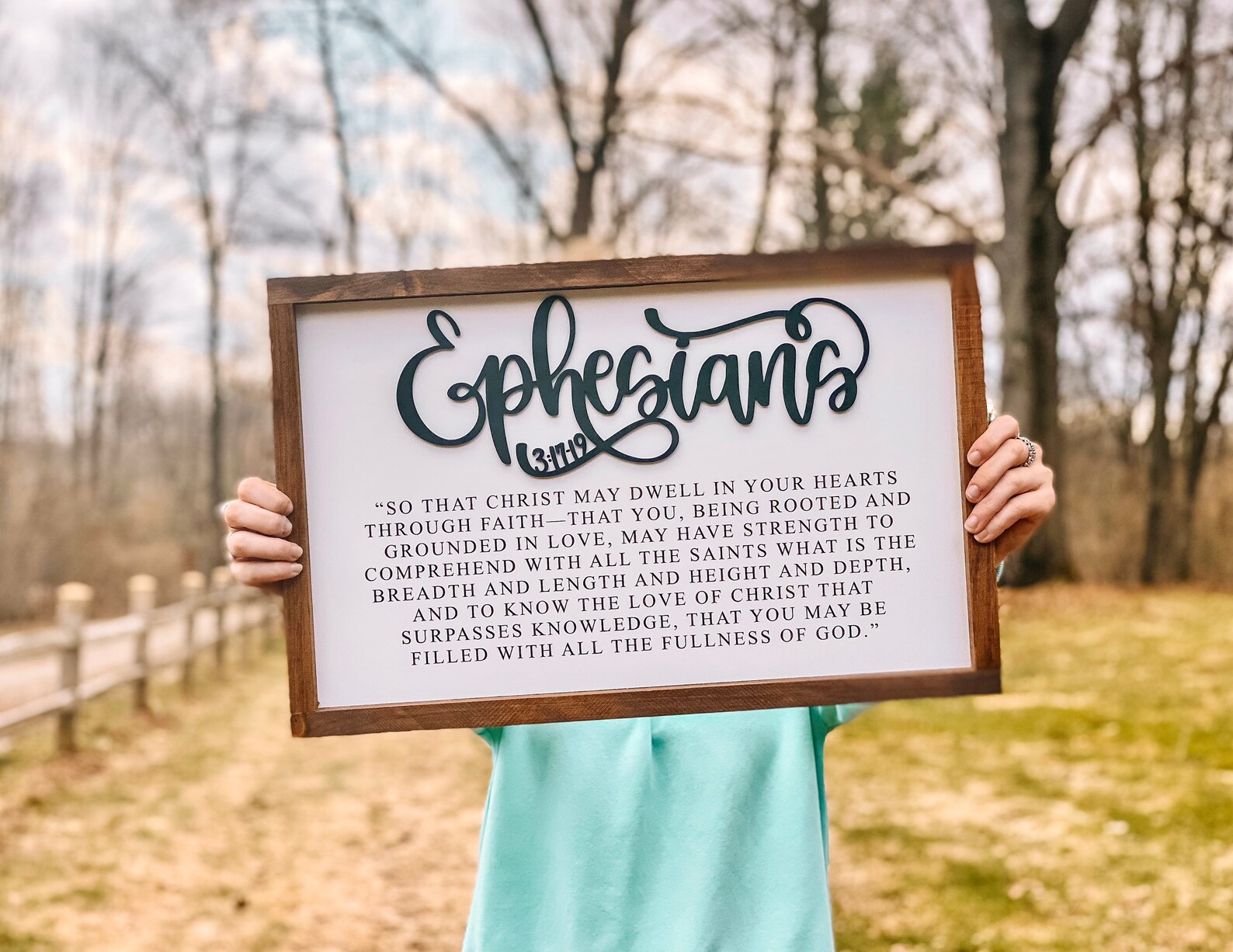 Custom Bible Verse Sign Laser Cut 3D & Engraved Sign | Etsy