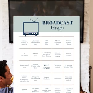 JW Broadcasting Bingo Digital Download - Etsy
