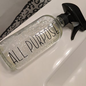 Homemade Cleaner Bottle Label | All Purpose - Etsy