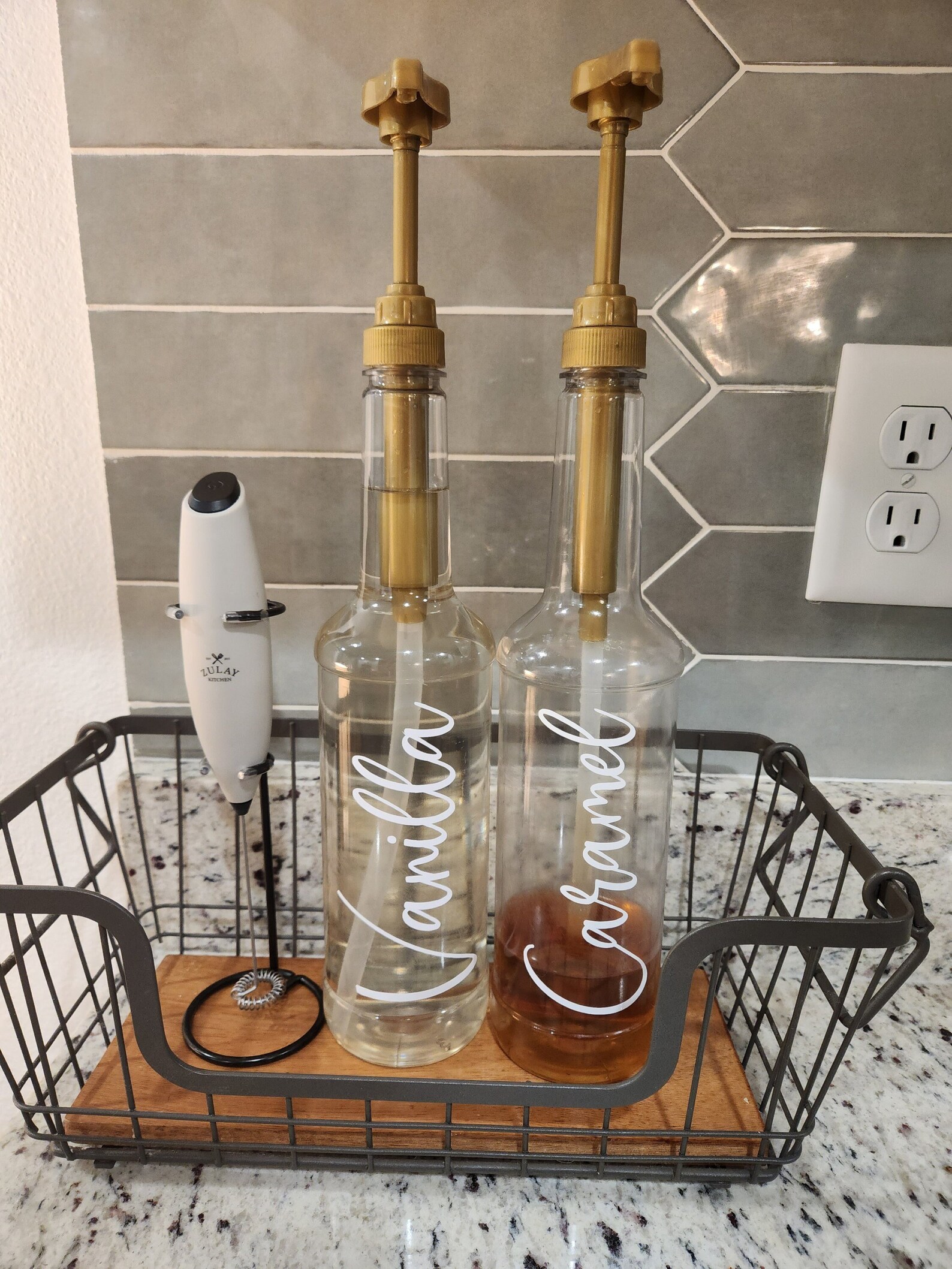 Coffee Syrup Label Decal | Dirty Soda Bar Syrup Label Decals | Label ...