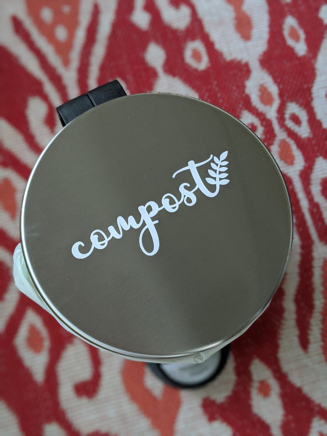 Compost Trash Can Decal Sticker - Etsy