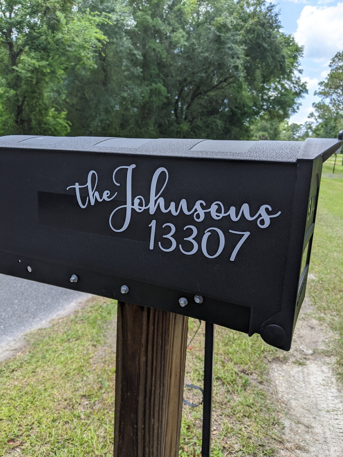 Custom Mailbox Address Decal - Etsy