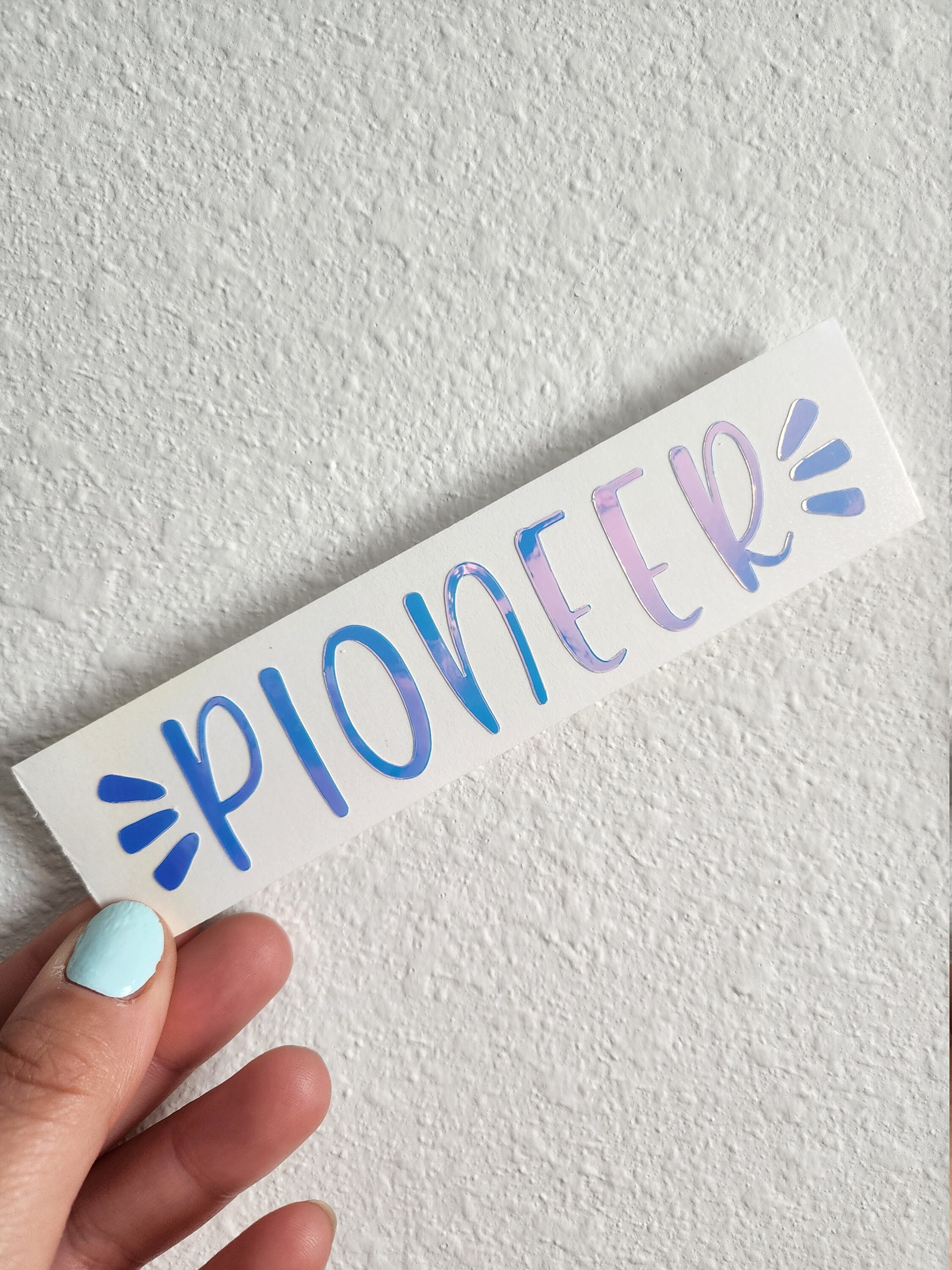 Pioneer Vinyl Decal Sticker JW Gift DECAL Only - Etsy