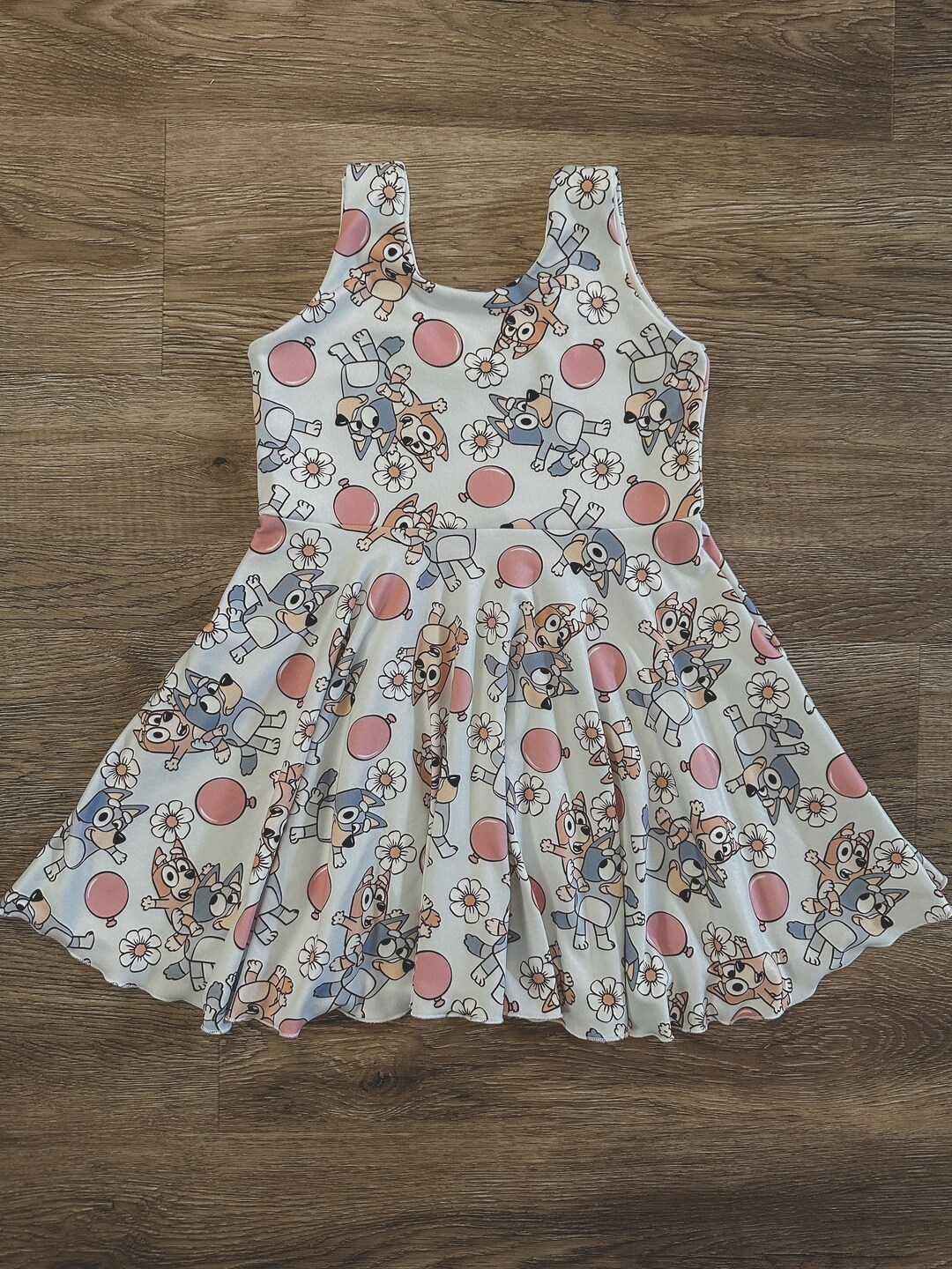 Bluey Dress Bingo Dress the Heeler Dog Skater Dress Disney Dress - Etsy