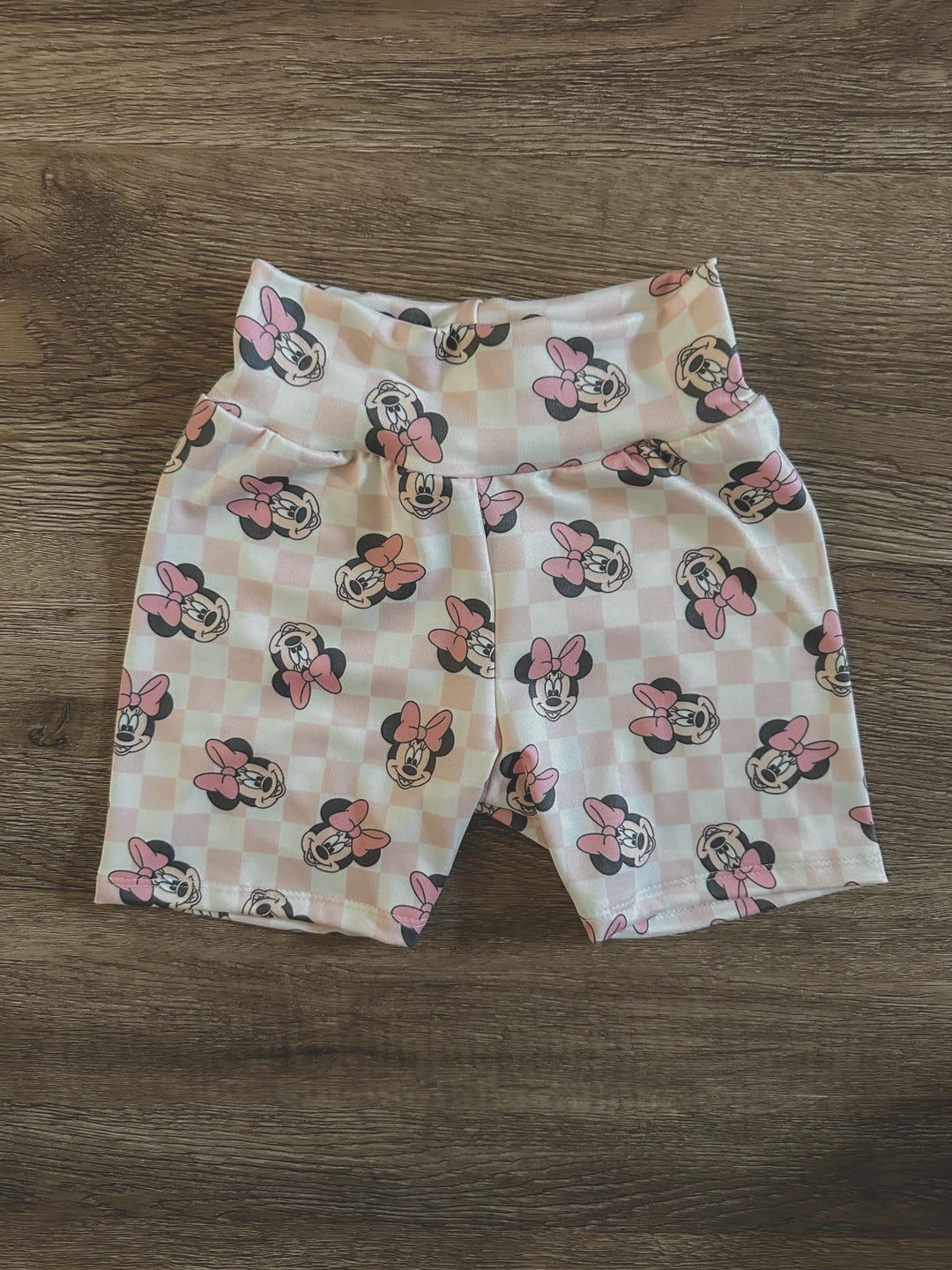 Minnie Checkered Biker Shorts| Minnie Mouse Shorts | Magic Kingdom ...