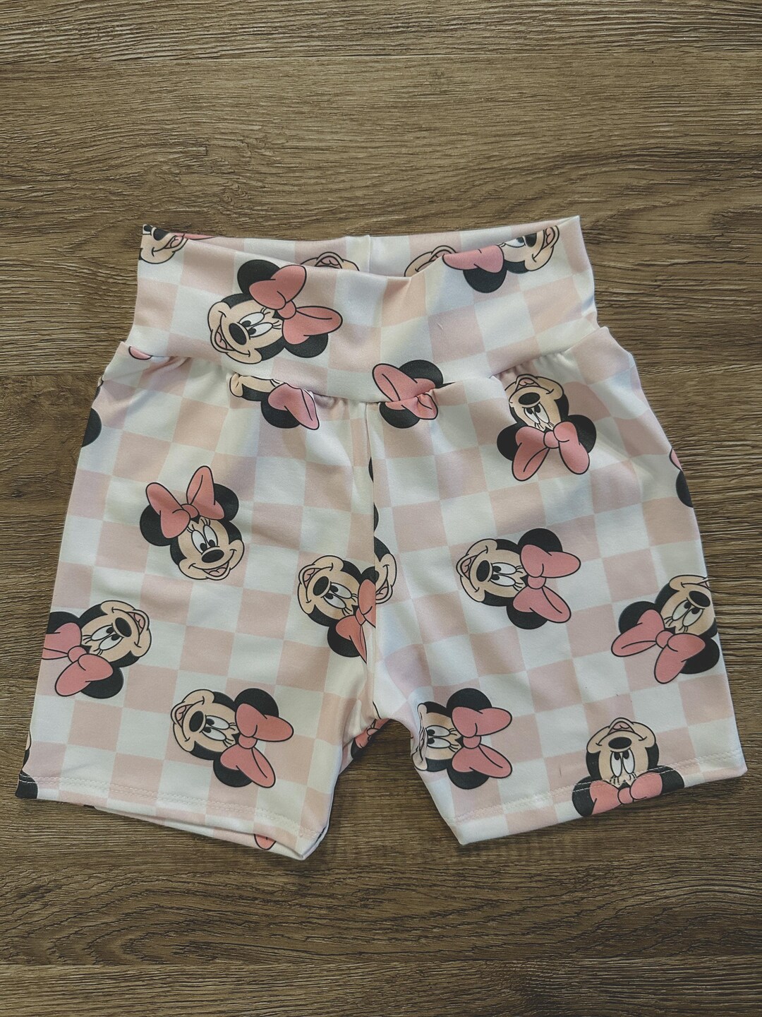 Minnie Checkered Biker Shorts| Minnie Mouse Shorts | Magic Kingdom ...