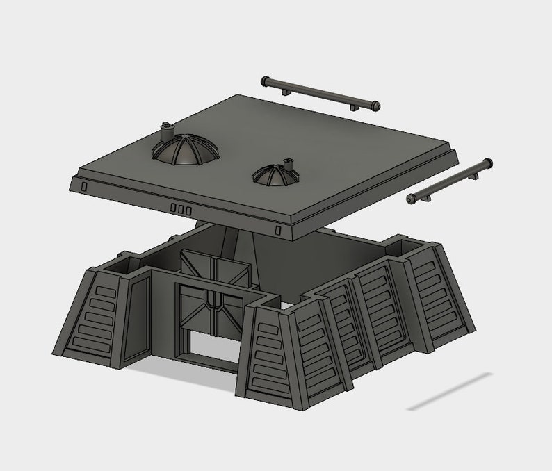 Imperial Military Bunker STL Files - Etsy