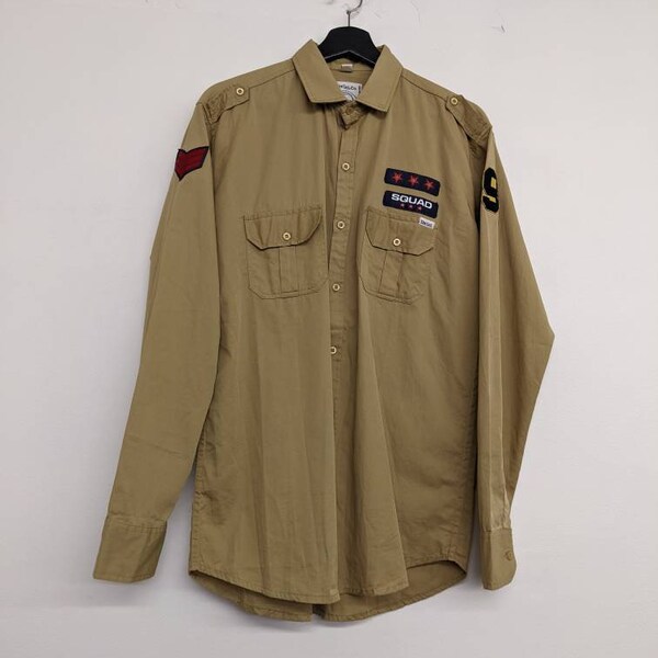 Military Tan Shirt - Etsy