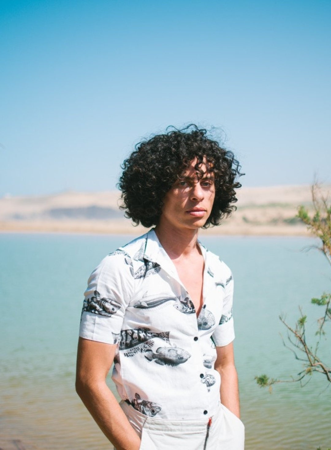 Fisherman Linen Shirt Unisex Shirt Short Sleeve Top - Etsy