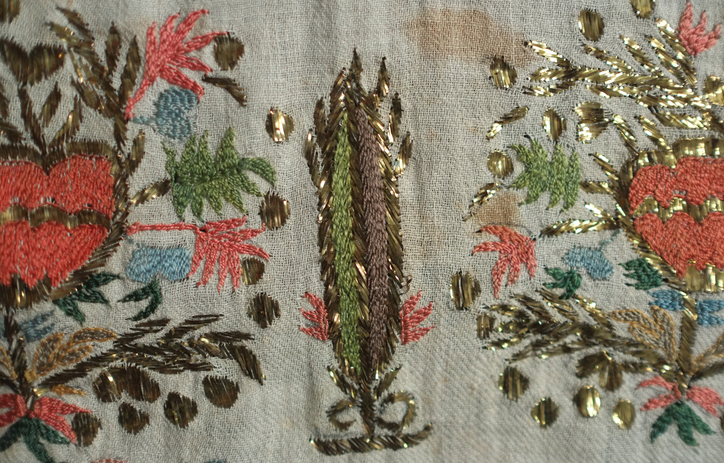 Ottoman Embroidered Hamam Towel With Loop Pile - Etsy