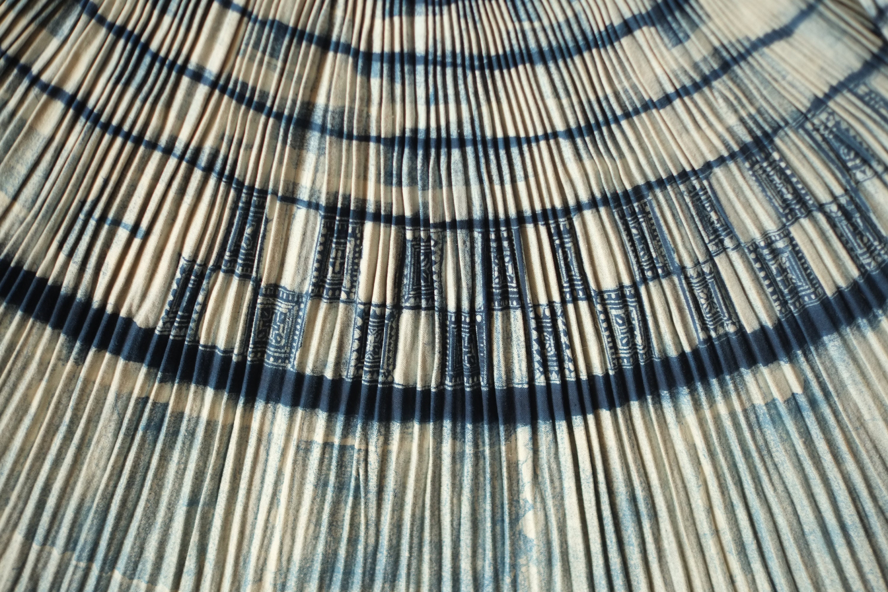 Miao Chinese Minority Indigo Dyed Skirt - Etsy