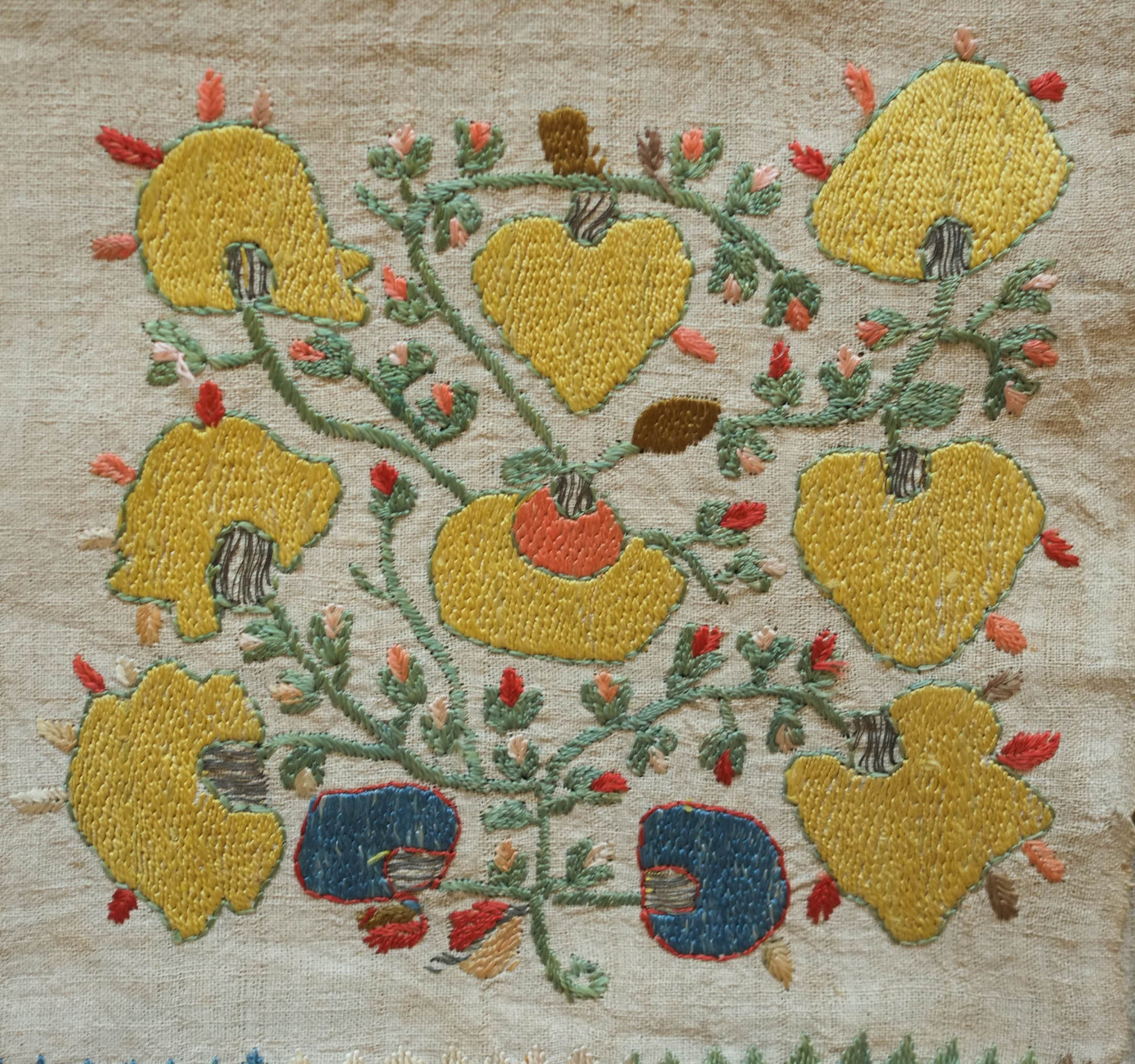 Ottoman Embroidered Yaglik Napkin or Sash - Etsy