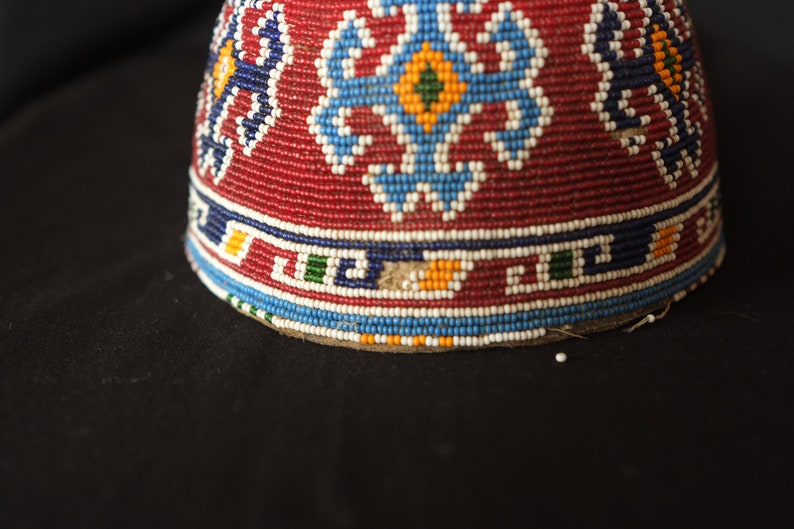 Afghan Pashtun Beaded Cap - Etsy