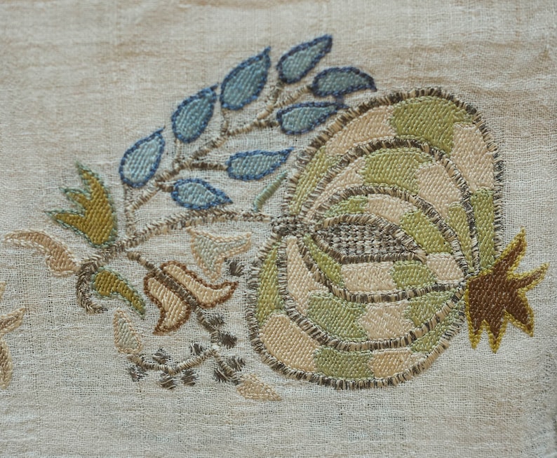 Ottoman Embroidered Yaglik Napkin or Sash - Etsy