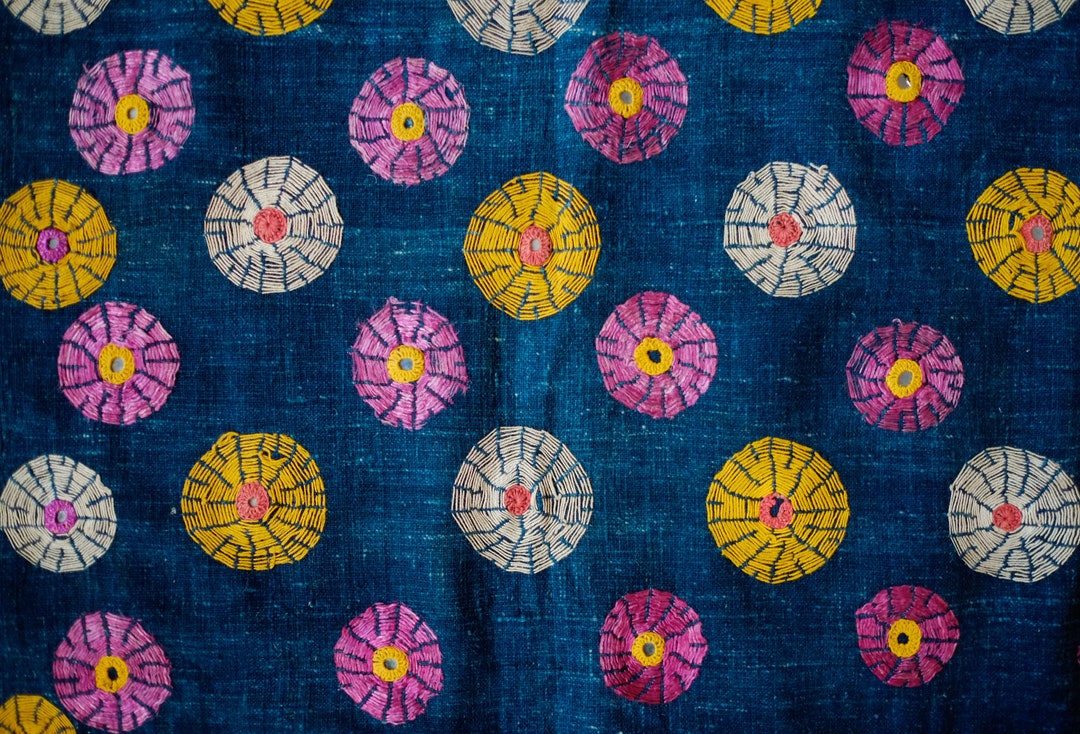 Kutch or Gujarat Embroidery Cloth, India - Etsy