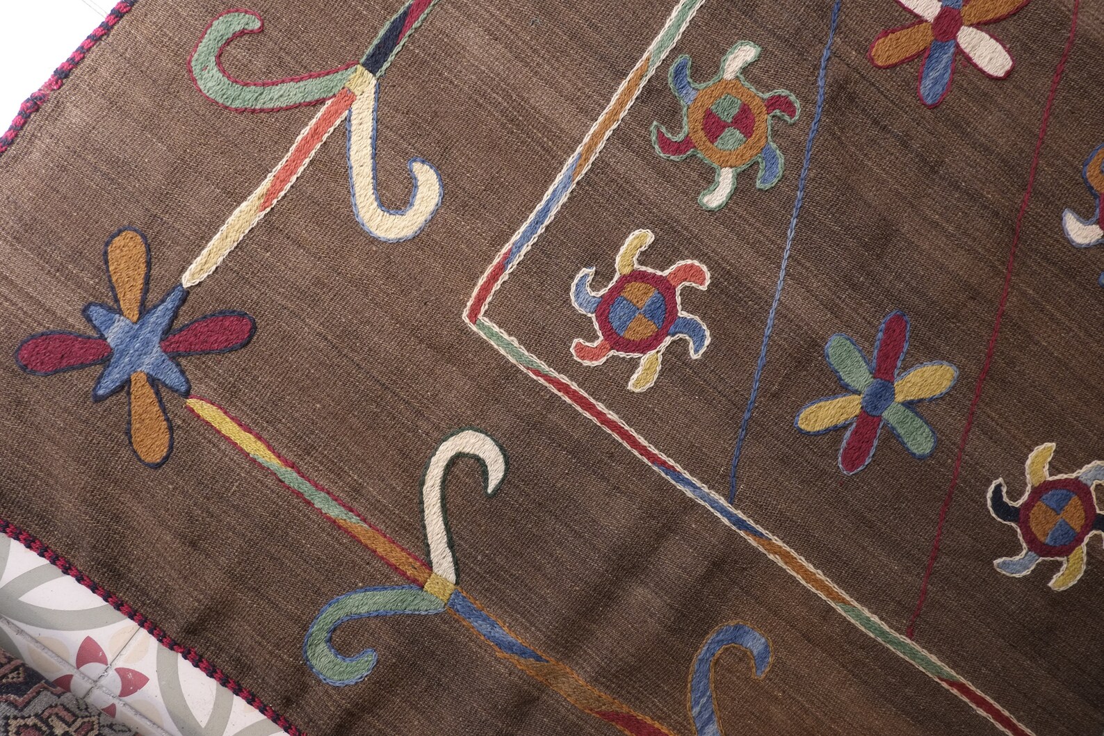 Kungrad Uzbek Suzani Kilim - Etsy