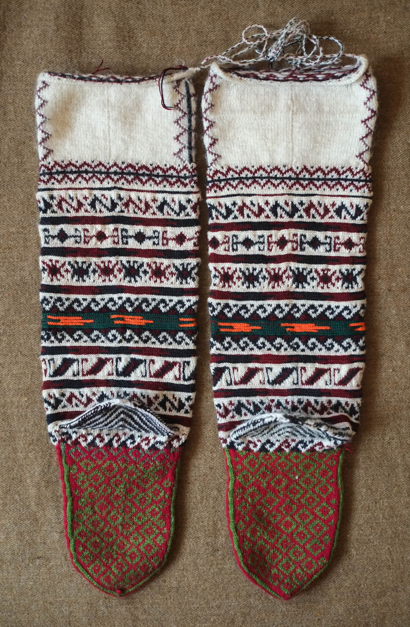 Antique Turkish Village Socks - Etsy