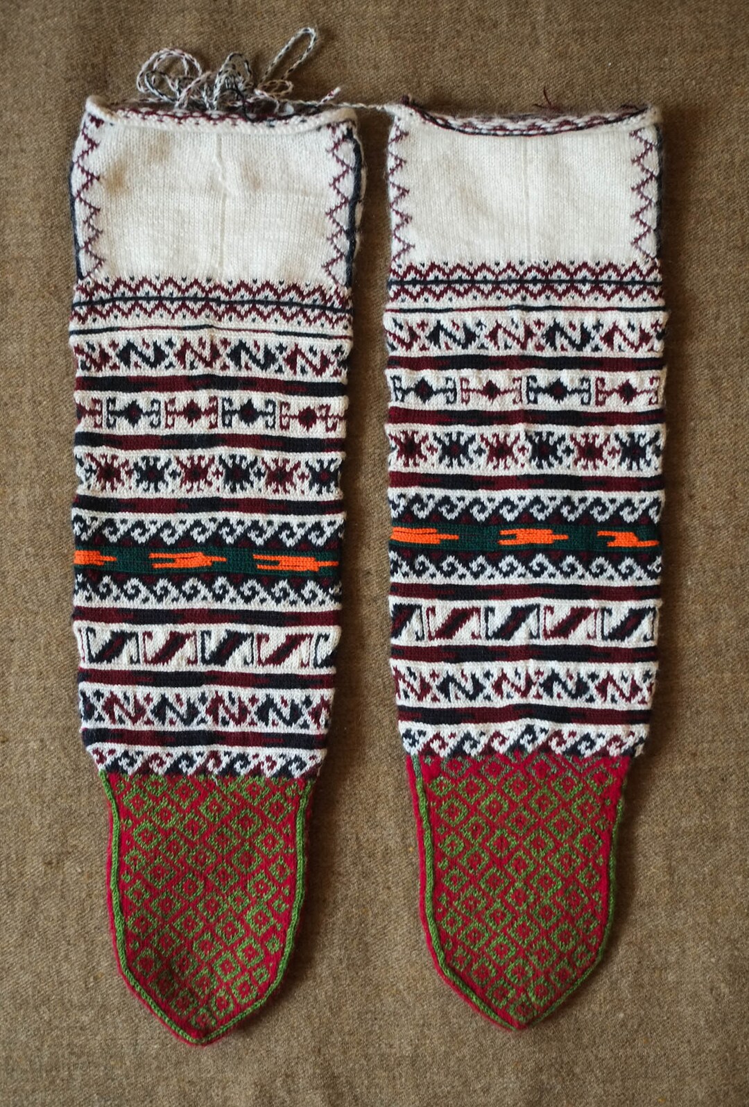 Antique Turkish Village Socks - Etsy