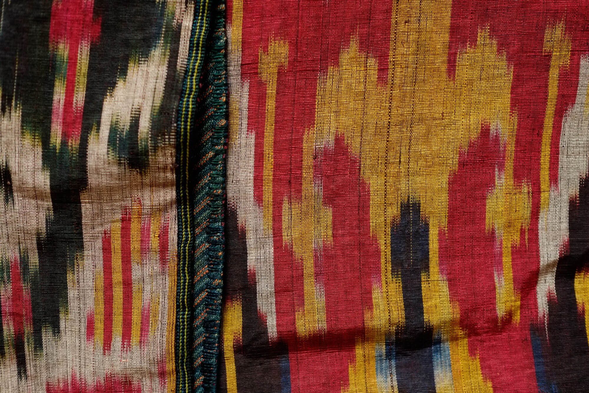Silk Ikat Uzbek Chapan Robe - Etsy