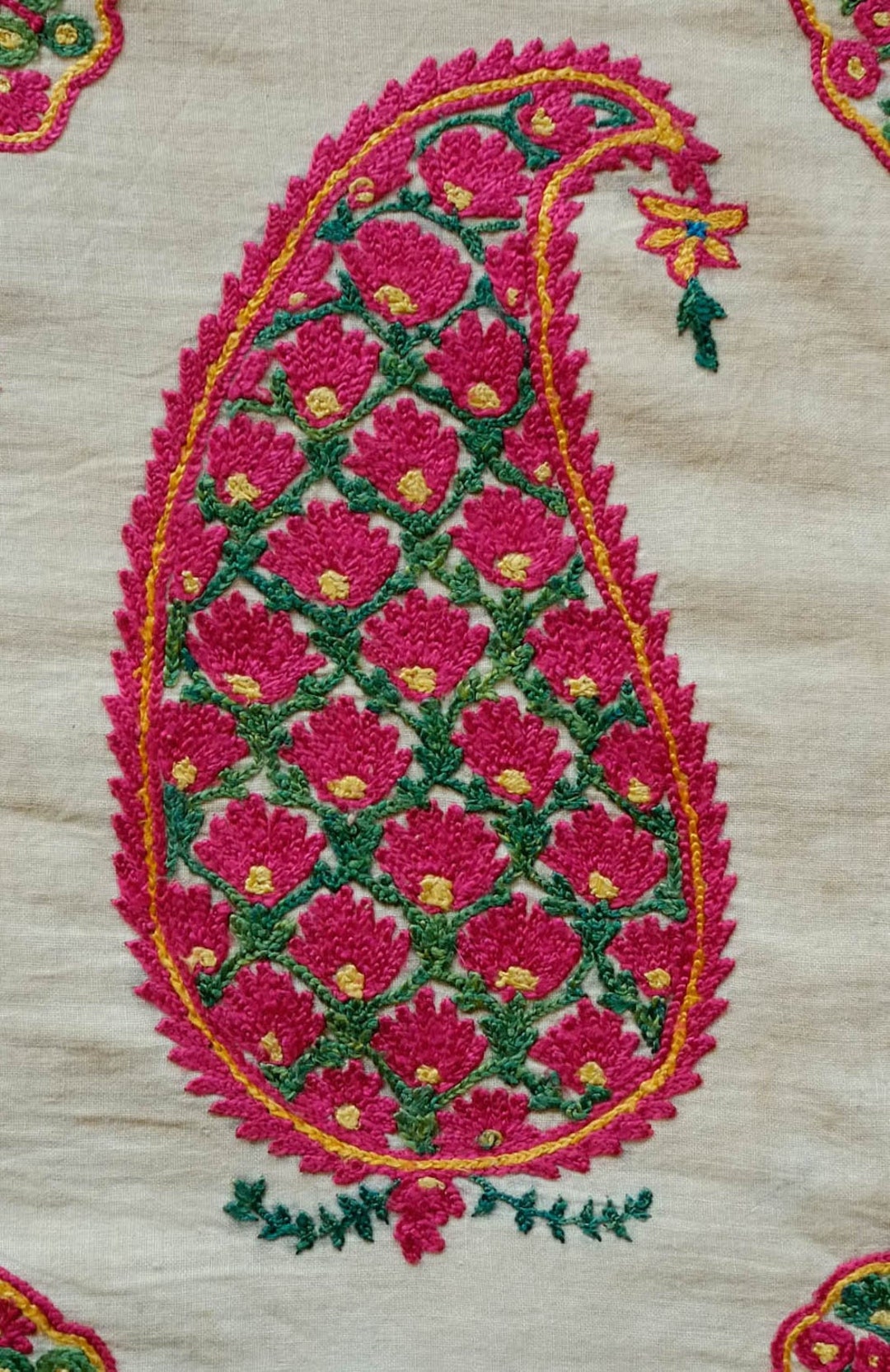 Gujarat Embroidery Cloth, India - Etsy