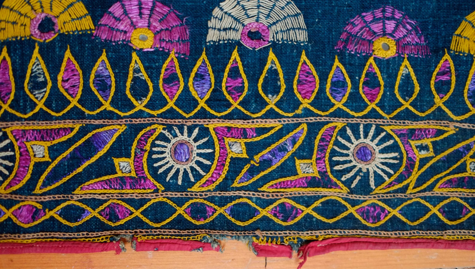 Kutch or Gujarat Embroidery Cloth, India - Etsy