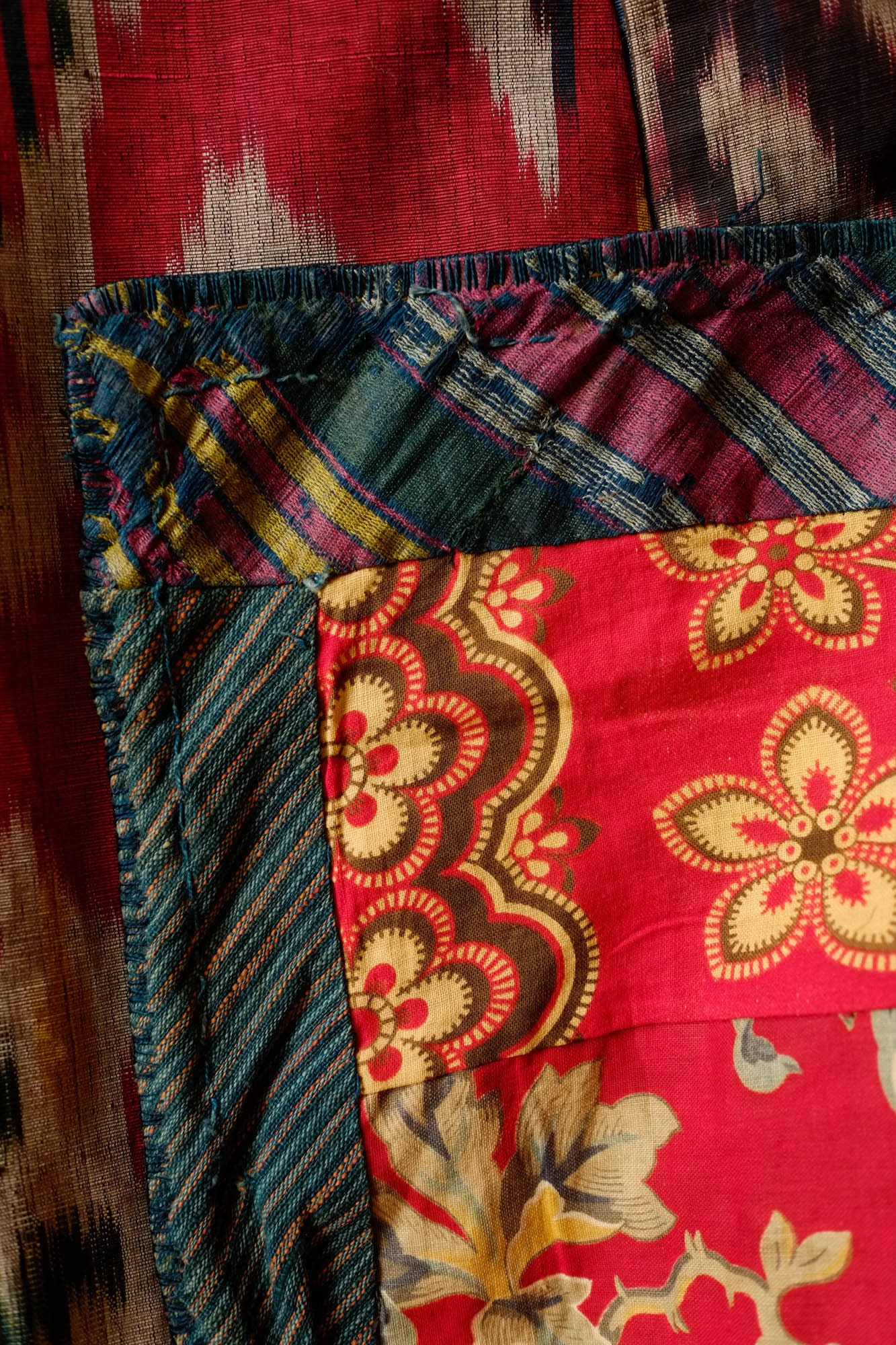 Silk Ikat Uzbek Chapan Robe - Etsy