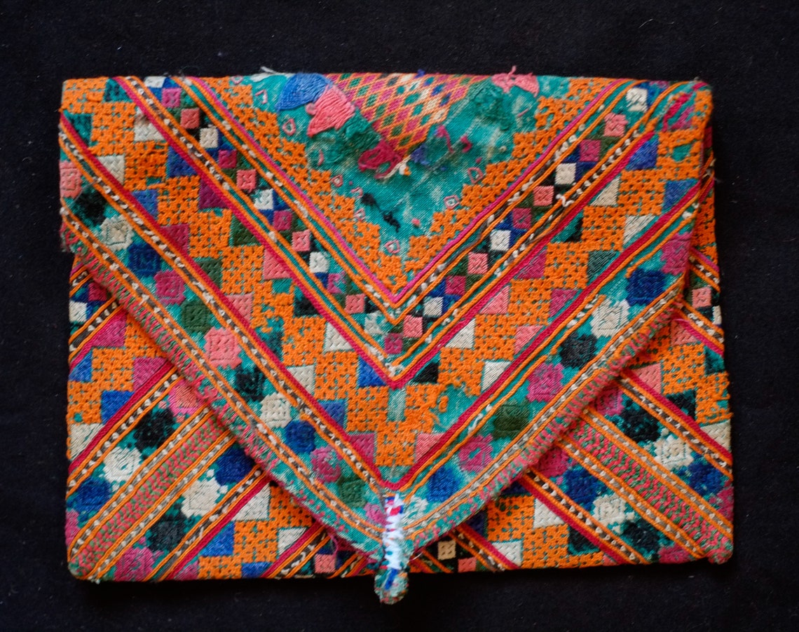 Sindh or Baluch Embroidered Bohcha - Etsy