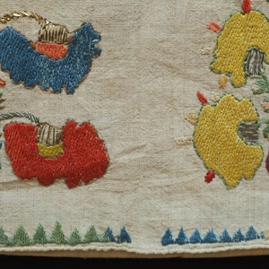 Ottoman Embroidered Yaglik Napkin or Sash - Etsy