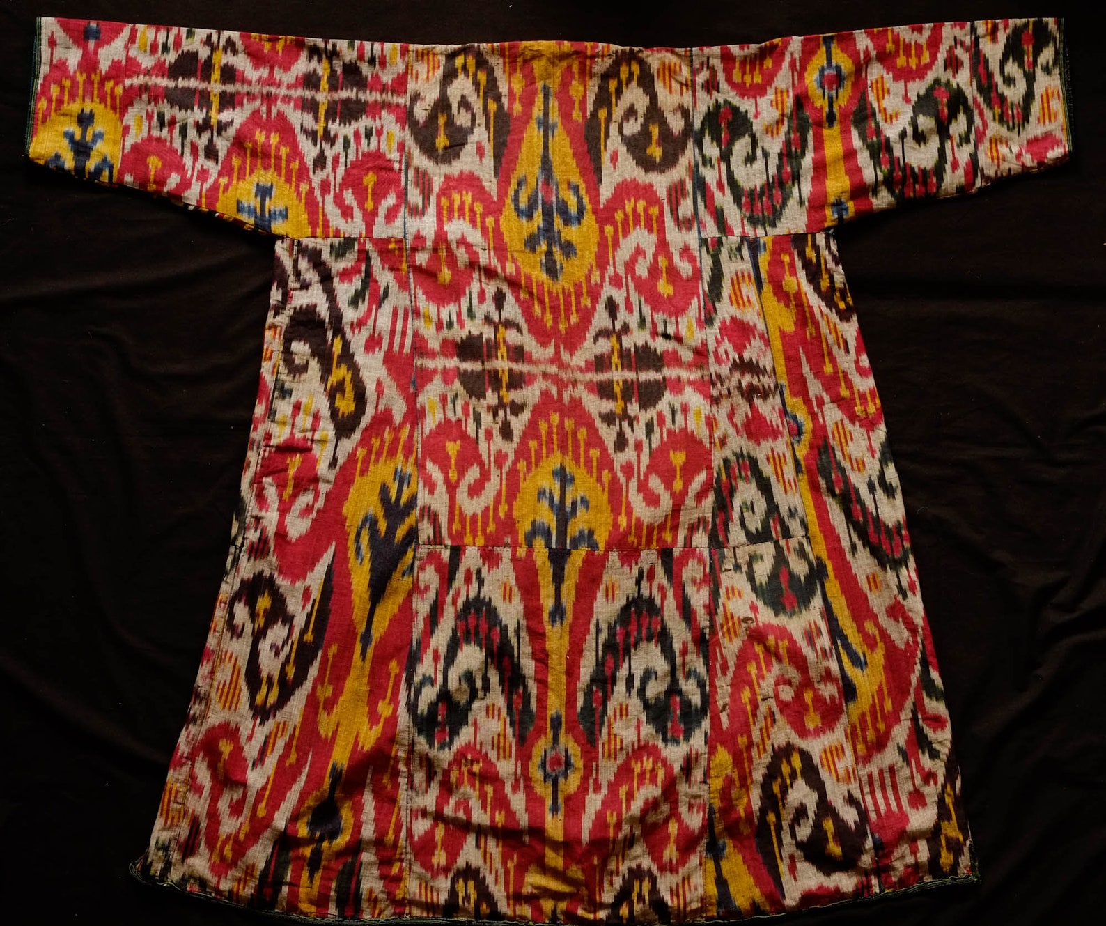 Silk Ikat Uzbek Chapan Robe - Etsy