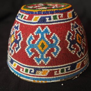 Afghan Pashtun Beaded Cap - Etsy