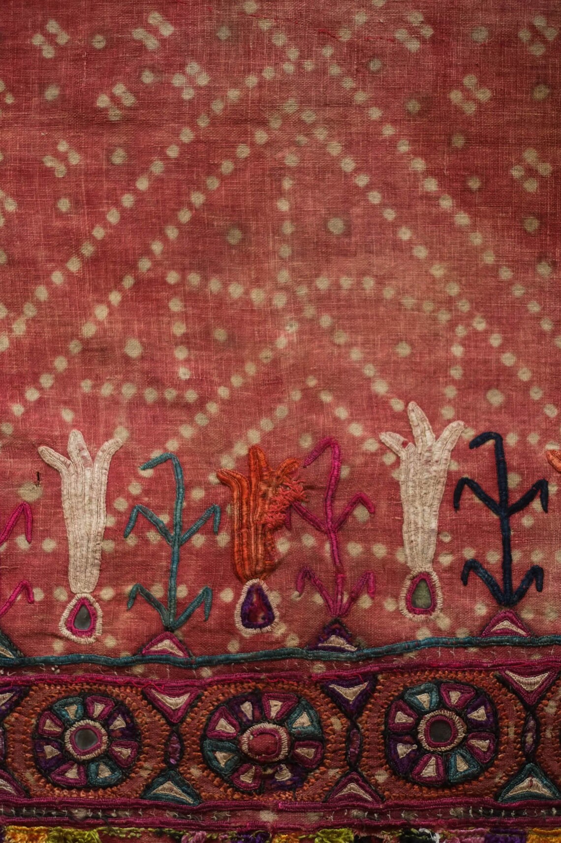 Kutch or Gujarat Silk Embroidered Cloth, India - Etsy