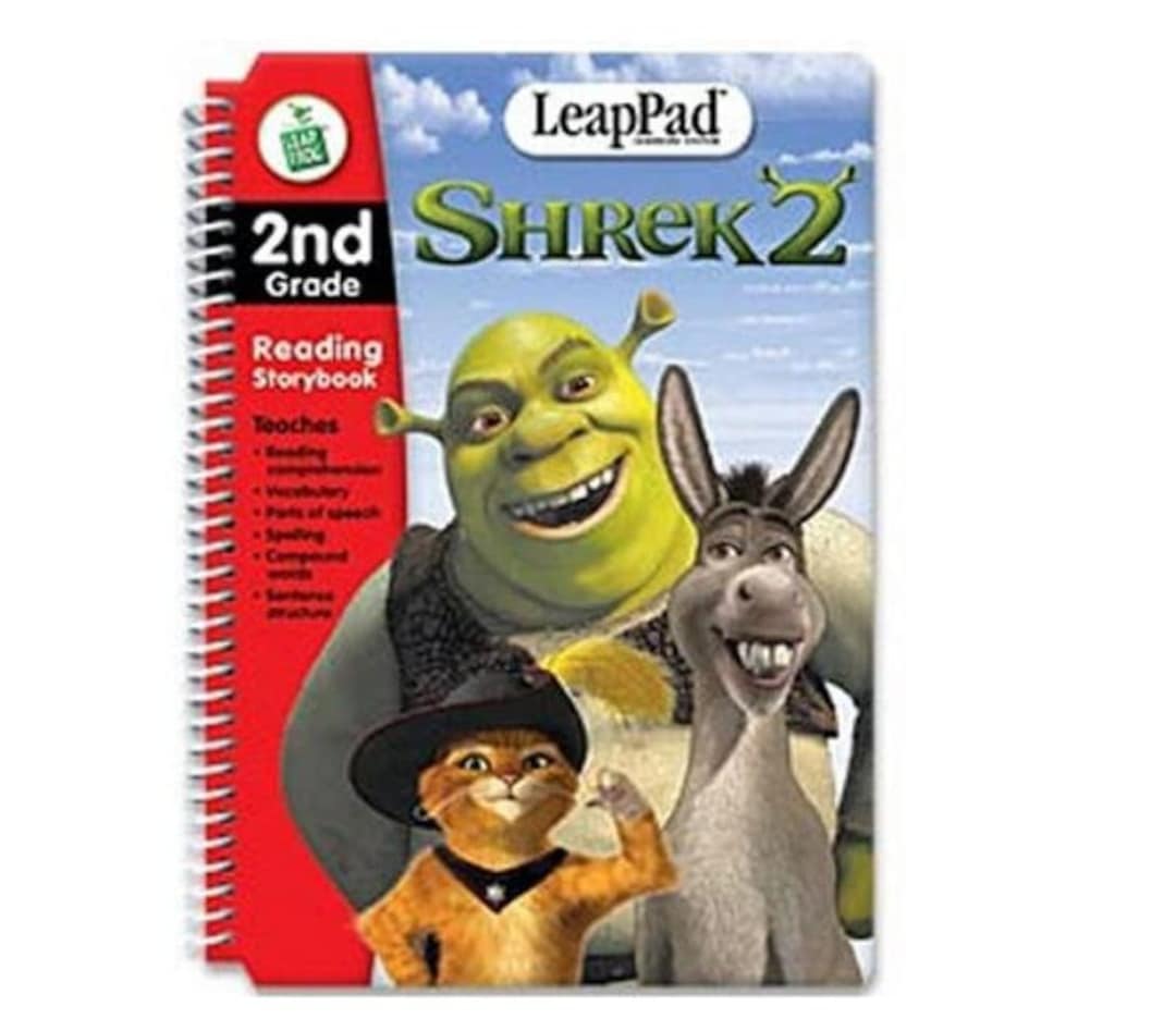 Second Grade Leappad Book: Shrek 2 Brand New Dreamworks Storybook for ...