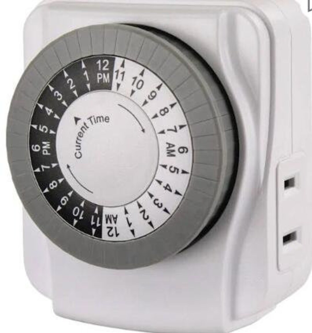Prime Push-pin Timer, 1 Outlet White 5 Out of 5 Stars. Turns Outlets on ...
