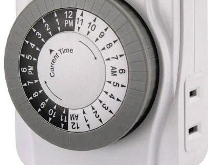 Prime Push-pin Timer, 1 Outlet White 5 Out of 5 Stars. Turns Outlets on ...