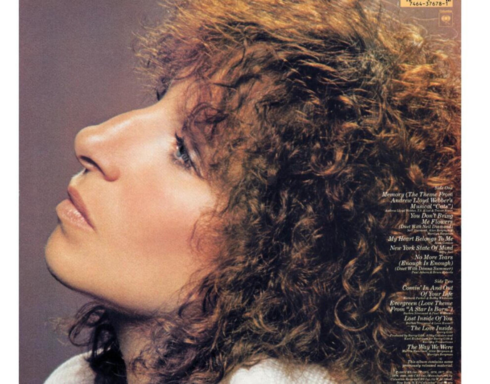 Memories by Barbra Streisand 1986 CD Memory Evergreen The Way We Were ...