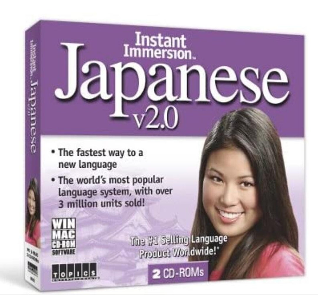 Instant Immersion Japanese V2.0 Brand: Topics Entertainment Platform ...