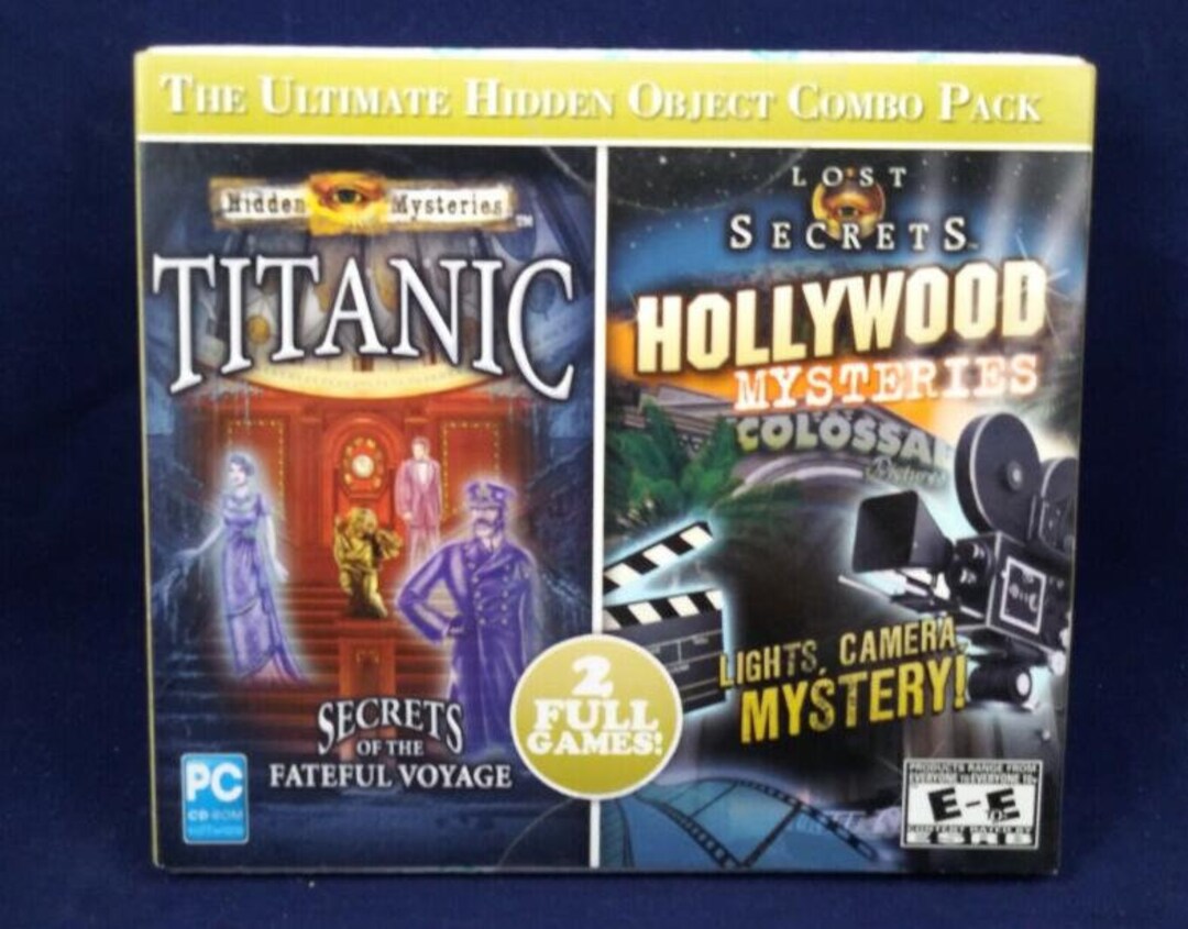 2 Pack Hidden Mysteries Titanic Secrets of the Fateful Voyage & Lost ...