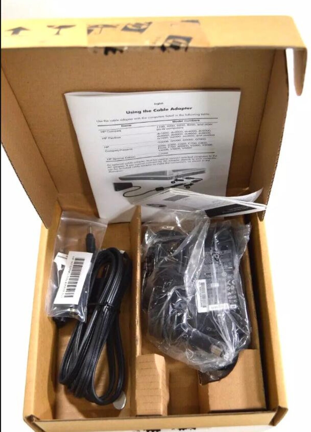 New Genuine Hp 90W Ac Dc Adapter Model Ppp012l-e Pa-1900-32ht 608428 ...